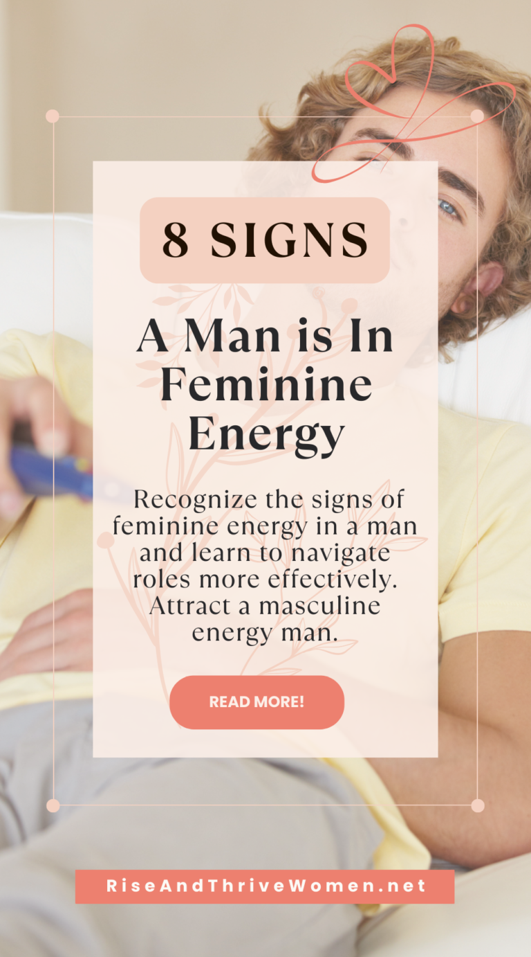 8 Signs a Man is in Feminine Energy - Mental Diet with Marta