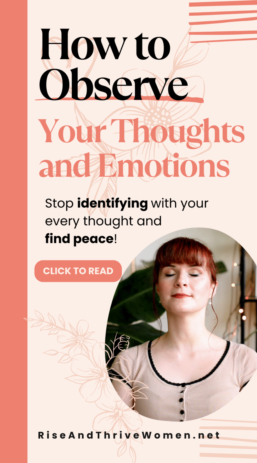 How to Be an Observer of Your Emotions - Mental Diet with Marta